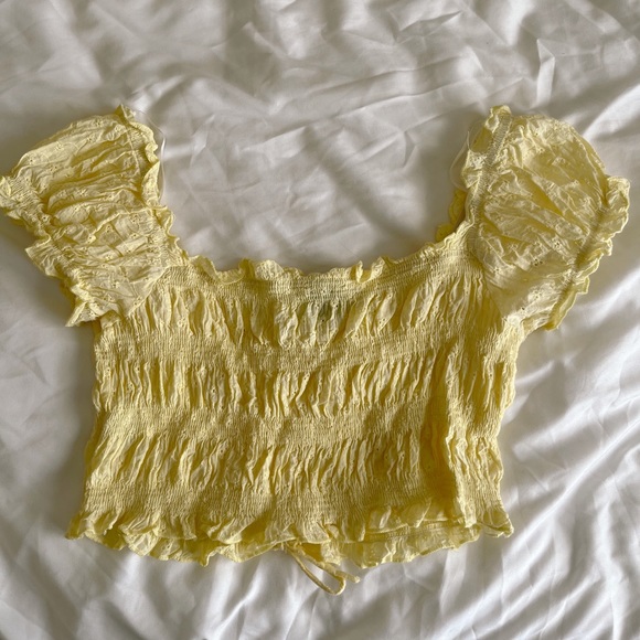 Princess Polly | Tops | Princess Polly Yellow Top | Poshmark